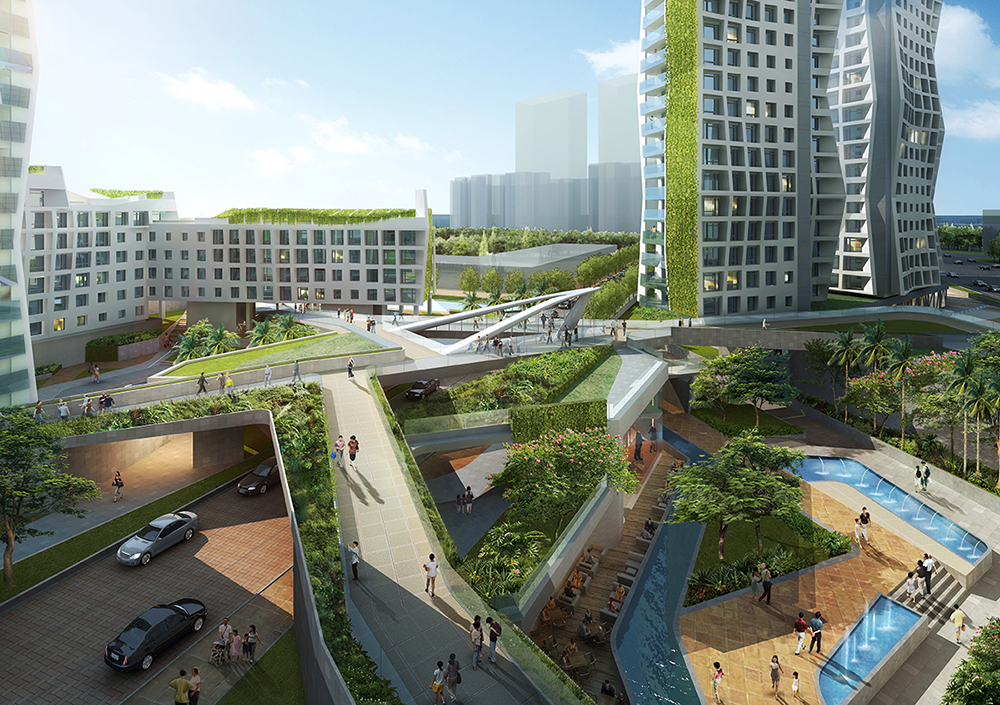 3D Architectural Exterior Renderings | 3D Architectural Rendering Singapore