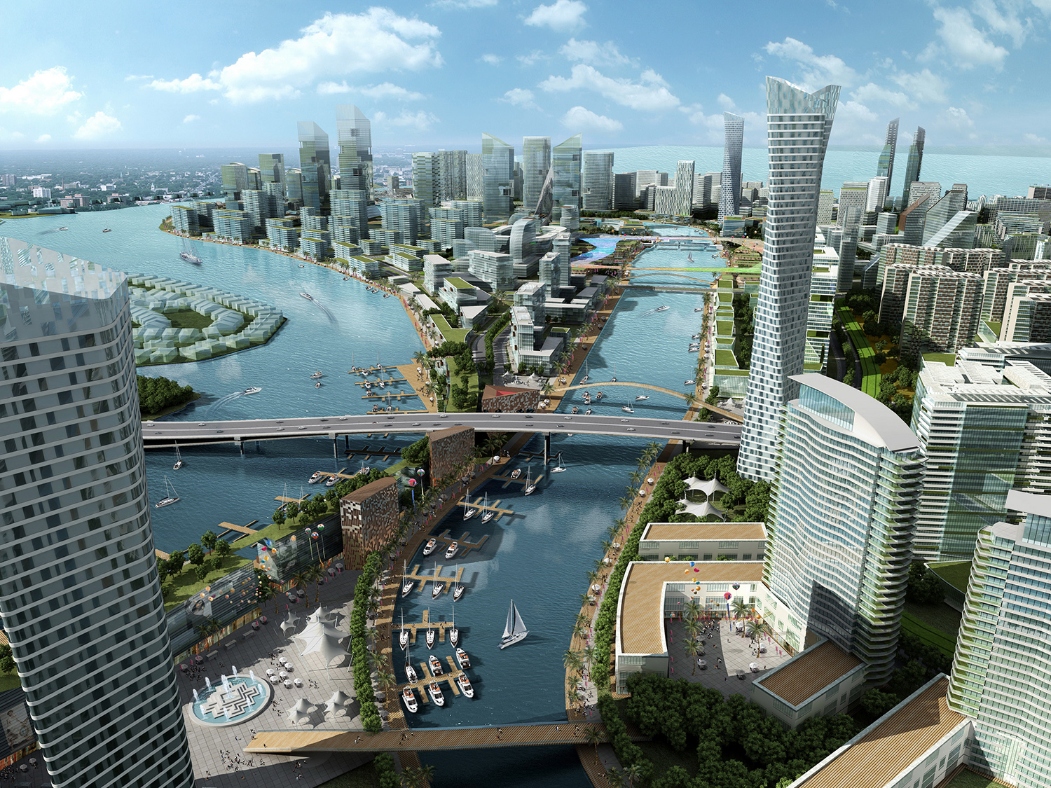 3D Masterplan Renderings | 3D Architectural Rendering Singapore