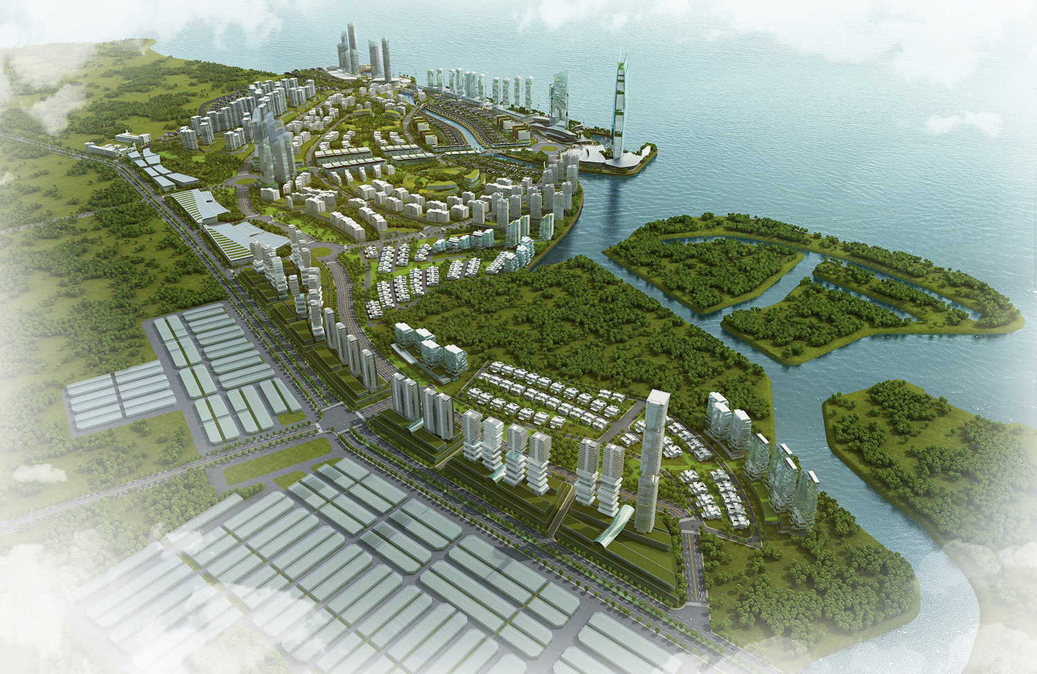 3D Masterplan Renderings | 3D Architectural Rendering Singapore