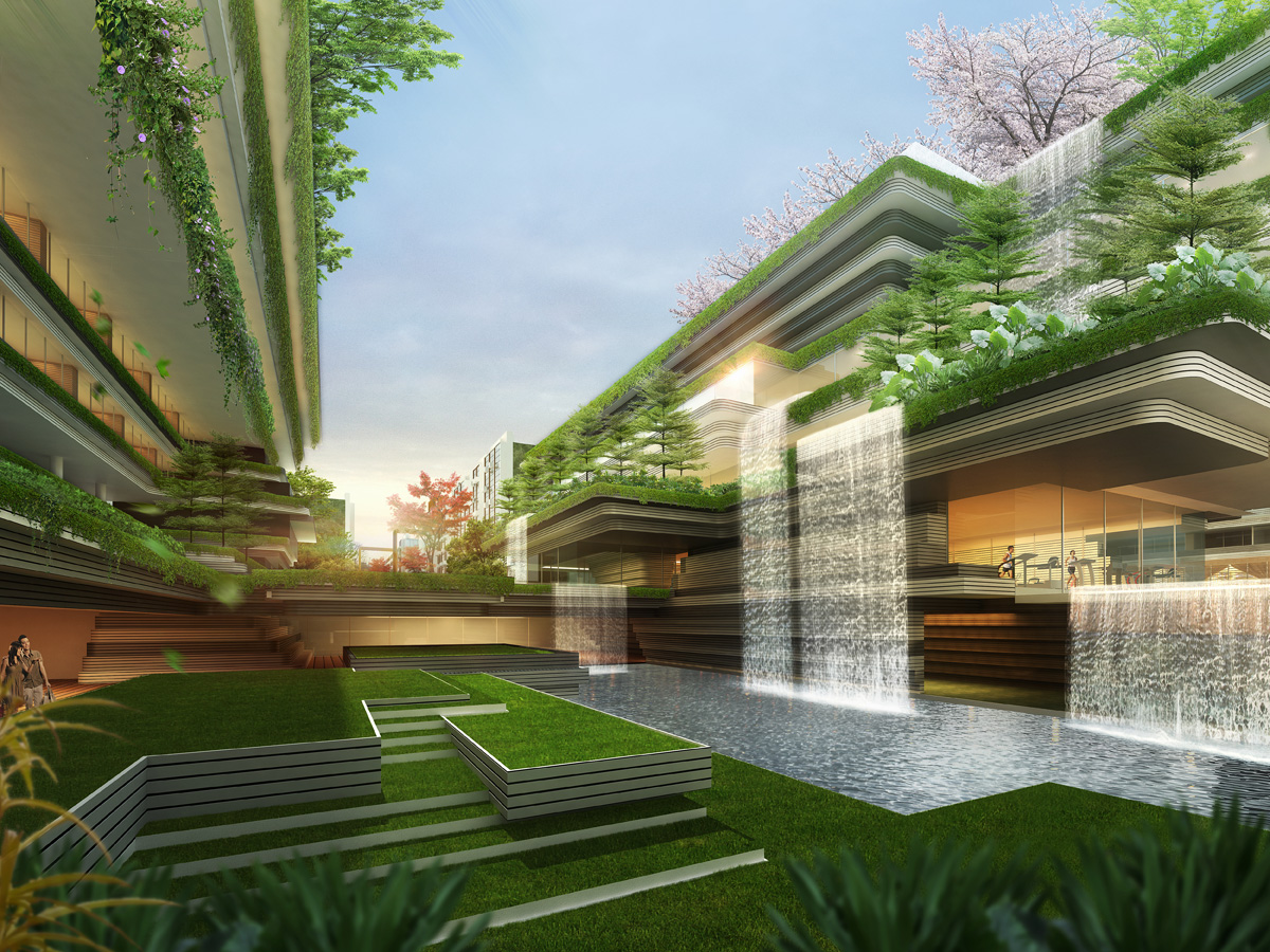 3D Masterplan Renderings | 3D Architectural Rendering Singapore